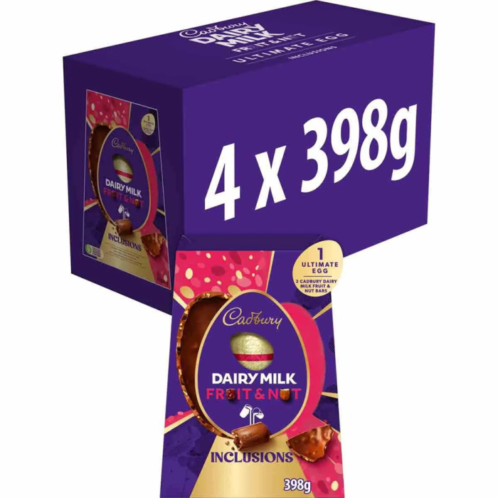 Antilliaanse Toko cadbury fruit & nut ultimate egg 398gram - DOOS VAN 4 ...